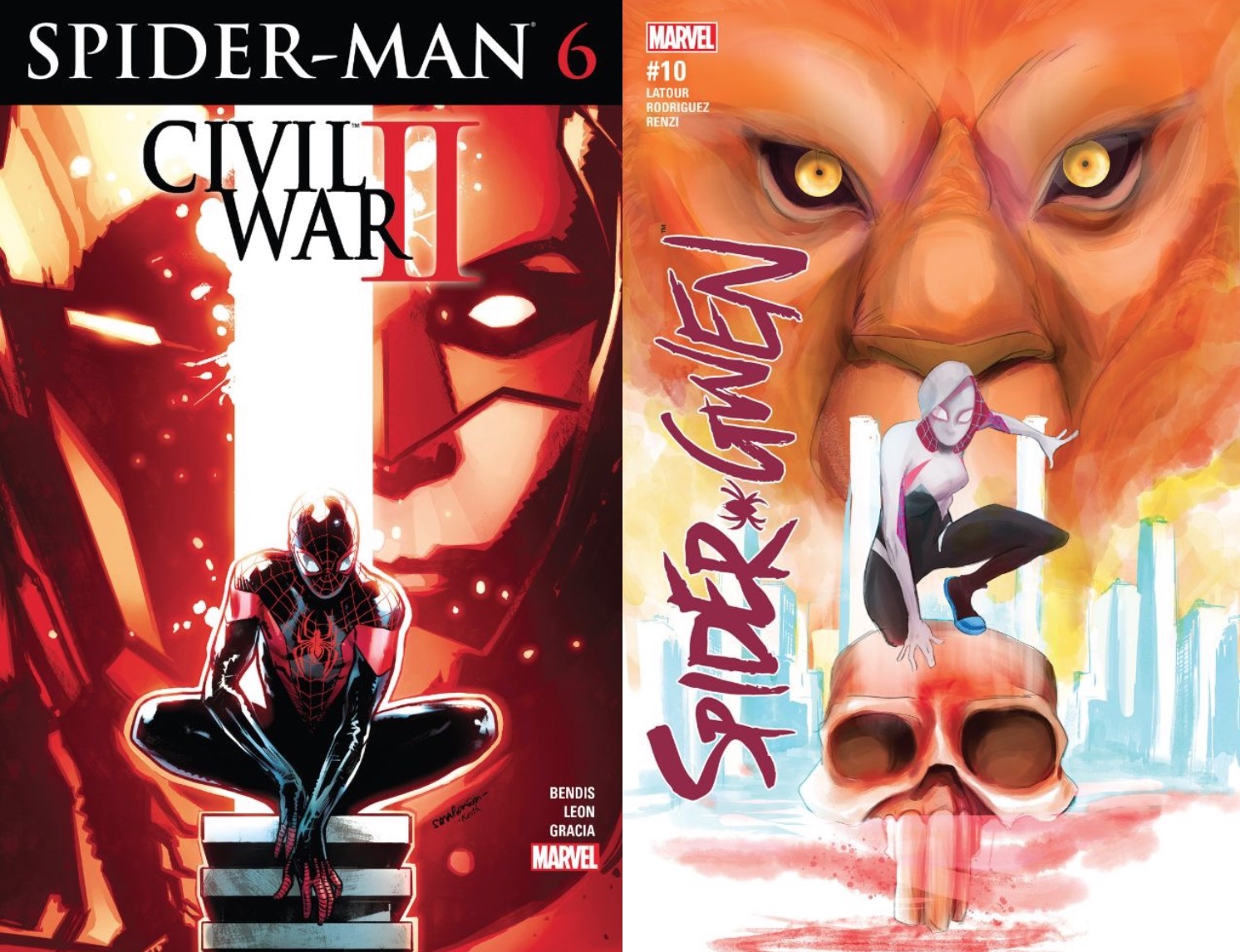 Episode 36: Civil Roar (Spider-Man #6 and Spider-Gwen #10) - Amazing ...